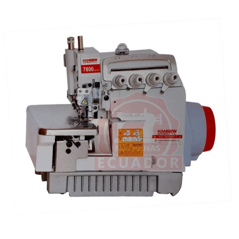 Máquina Overlock Industrial Siruba 4 hilos - Distribuidor en Quito